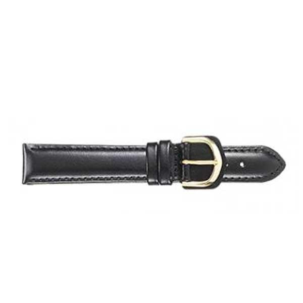 314 Padded Stitched with Protective Flap Watch Strap